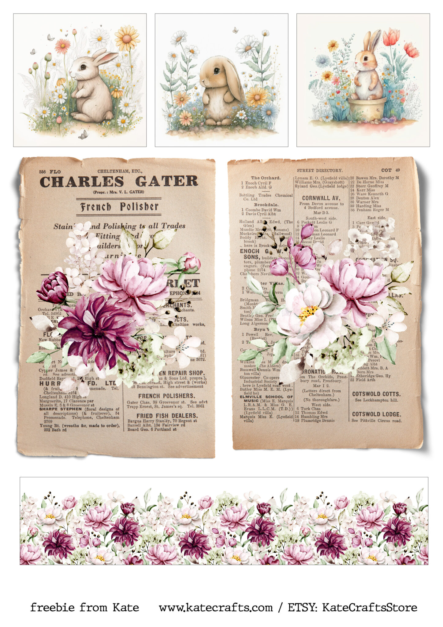 FREEBIE | Kate Crafts