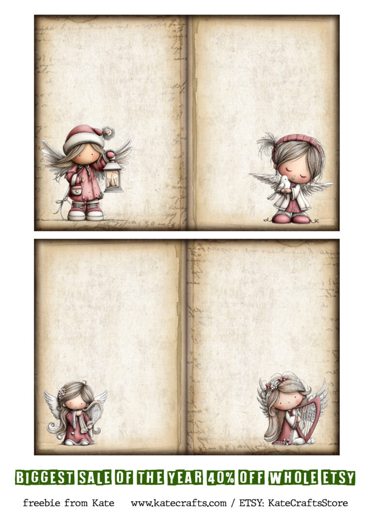 🎄 10 Days of Christmas Freebies – Day 5 🎄 | Kate Crafts